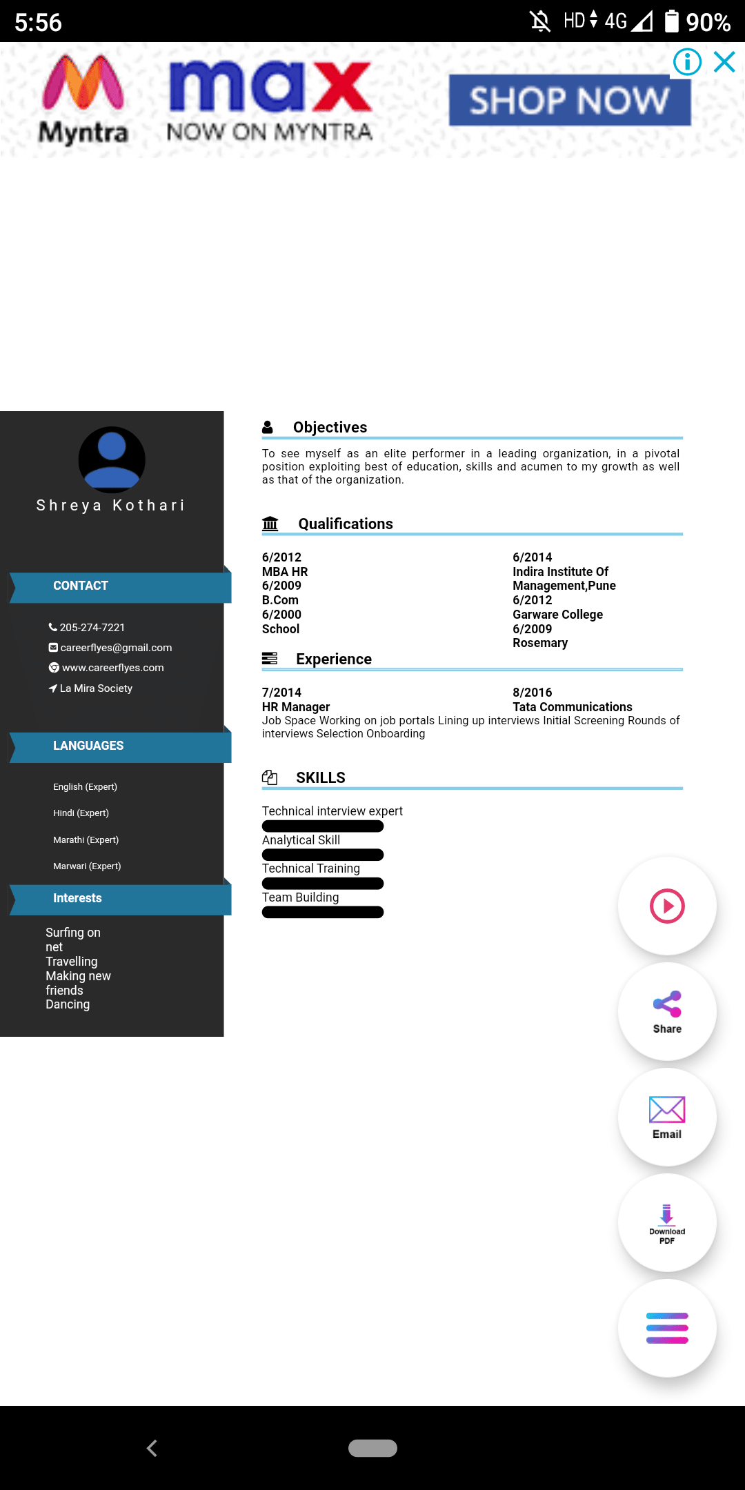 How to Make a Resume On a Phone in 5 Minutes » Career Flyes