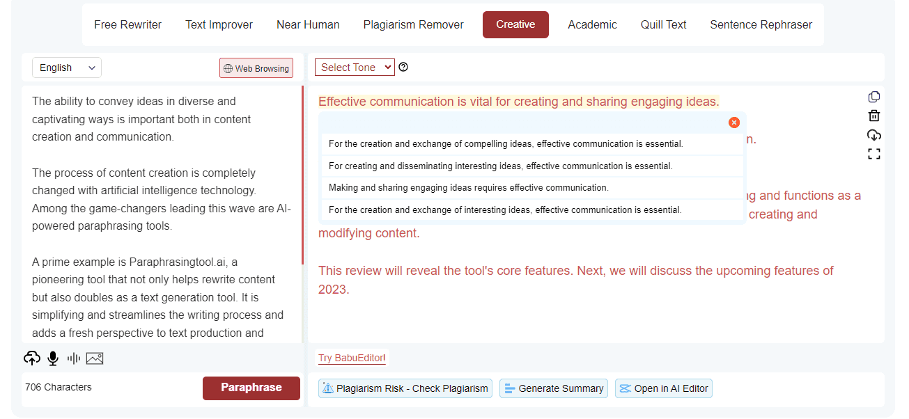 Review of Paraphrasingtool.ai: What Features Is It Going to Offer in ...