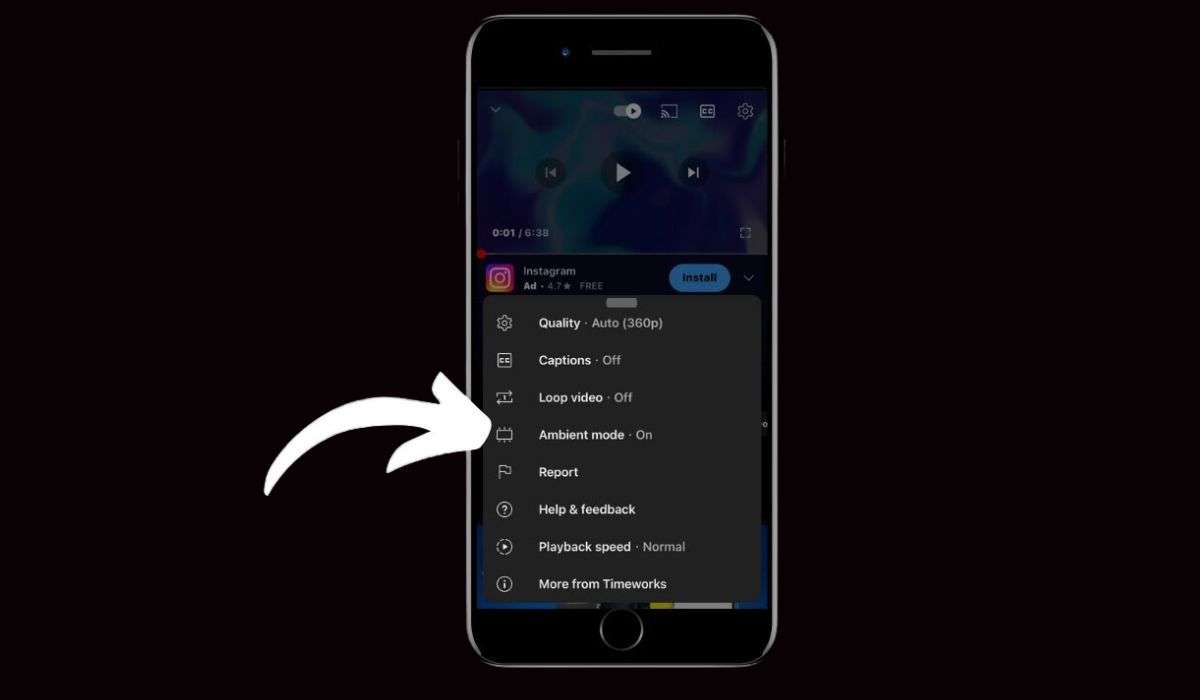 Step-by-Step Guide to Enabling Ambient Mode on YouTube